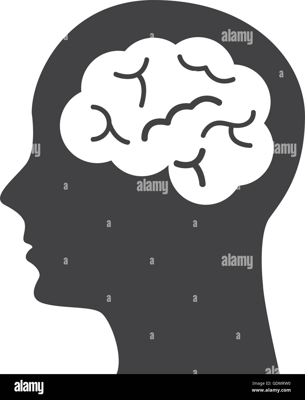 brain storming mind icon Stock Vector Image & Art - Alamy