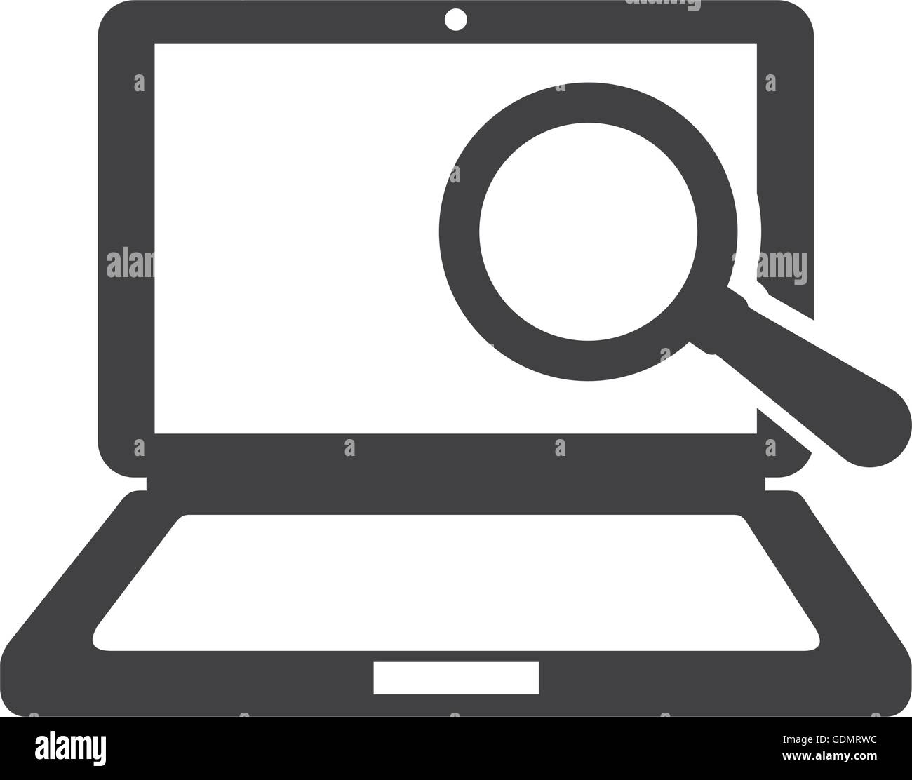 laptop computer portable icon Stock Vector Image & Art - Alamy
