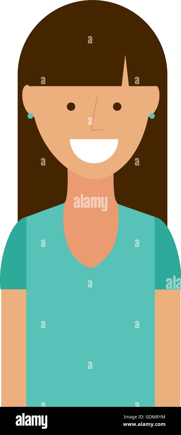 woman female young icon Stock Vector Image & Art - Alamy