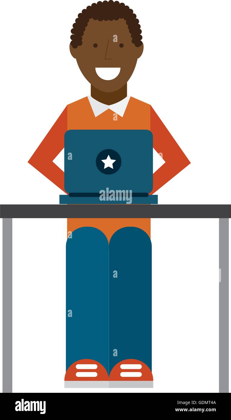 computer user person icon Stock Vector Image & Art - Alamy