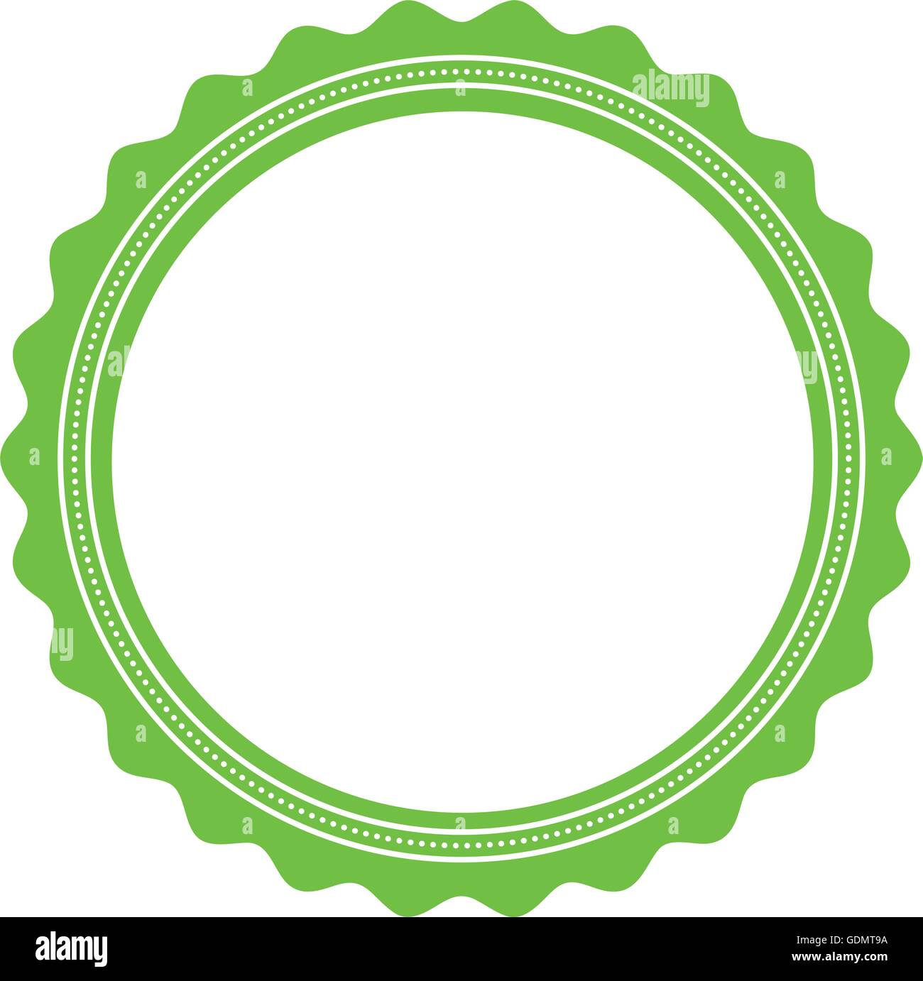 green seal stamp sticker Stock Vector Image & Art - Alamy