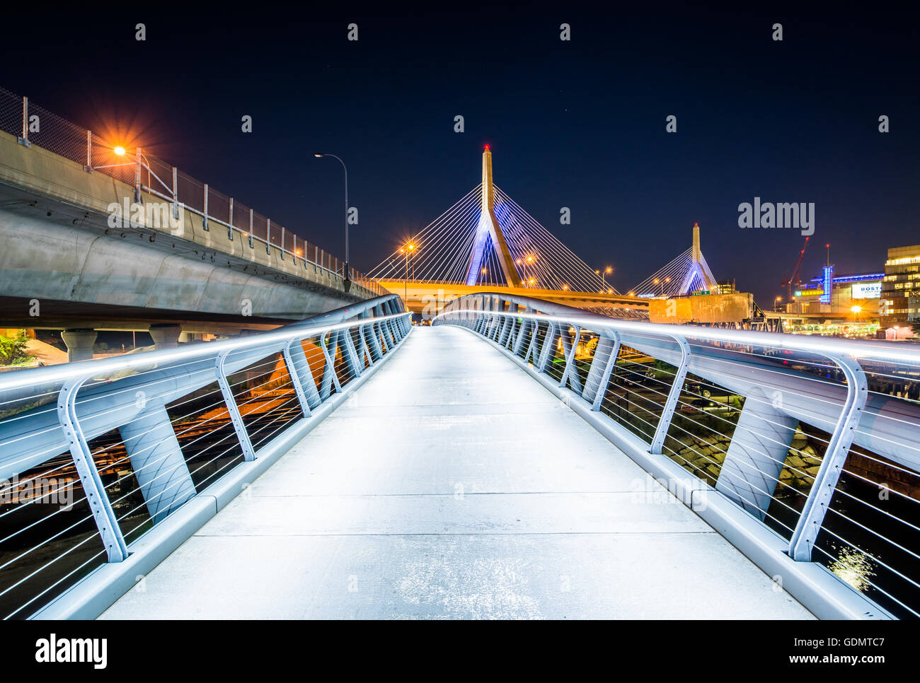 Zakim bridge and perspective High Resolution Stock Photography and ...