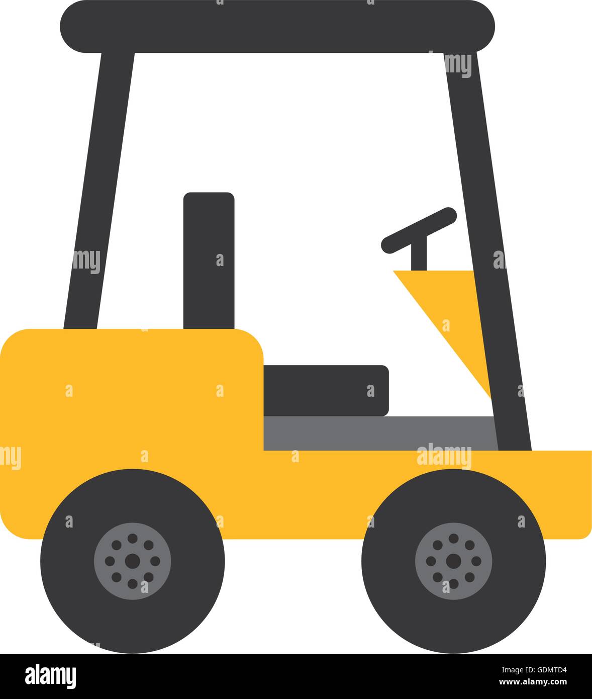 forklift machine lifting icon Stock Vector Image & Art - Alamy