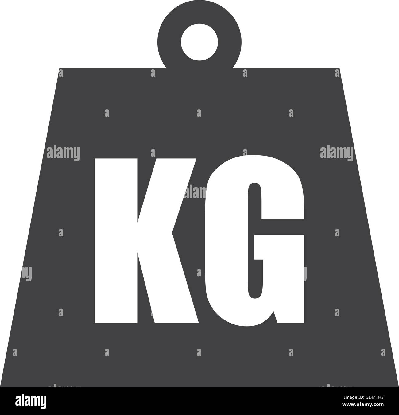 kg weight classic metal Stock Vector Image & Art - Alamy