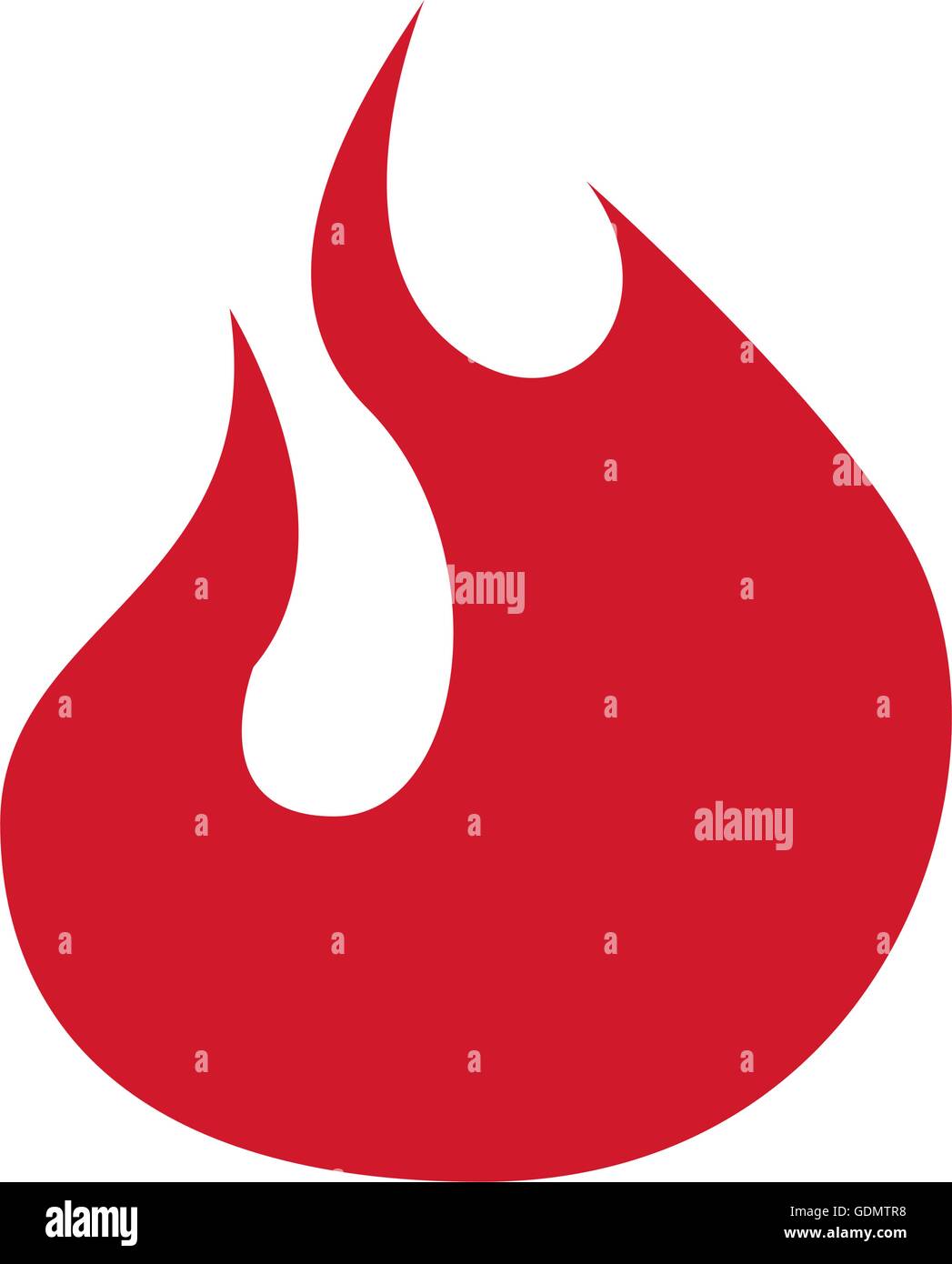 fire flame signal icon Stock Vector Image & Art - Alamy