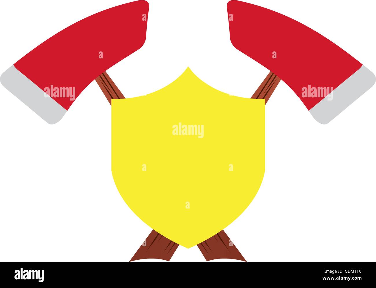 shield firefighter emergency icon Stock Vector Image & Art - Alamy