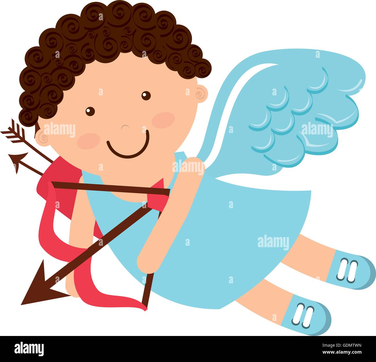 angel cupid little icon Stock Vector Image & Art - Alamy