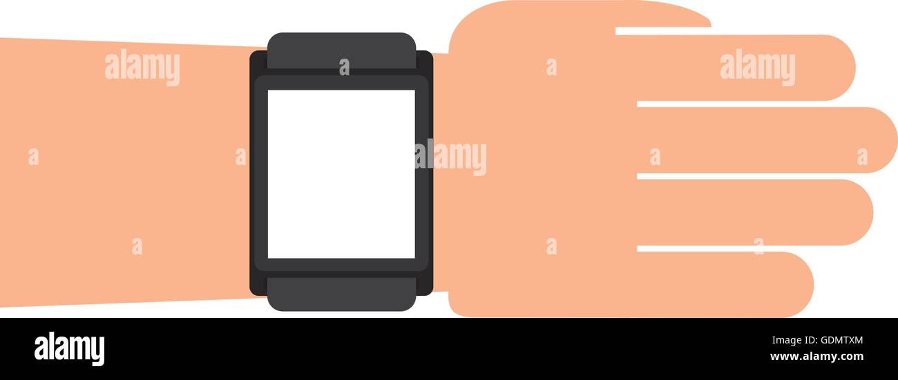 watch smart wearable icon Stock Vector Image & Art - Alamy
