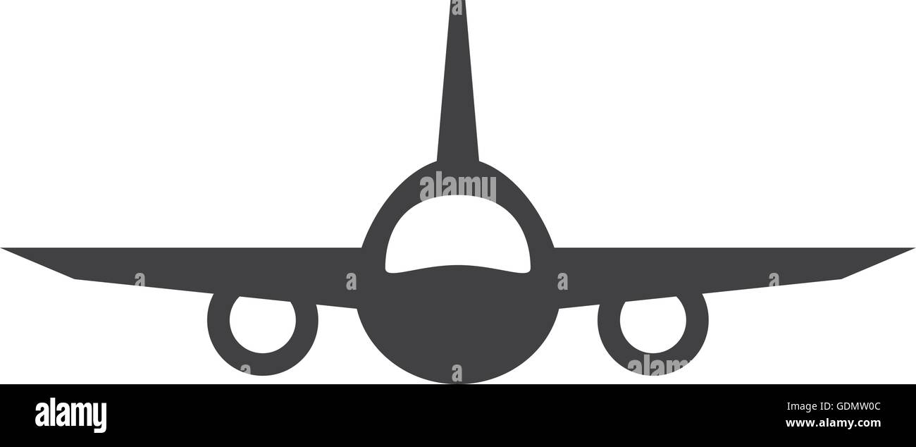 plane airplane flying icon Stock Vector Image & Art - Alamy