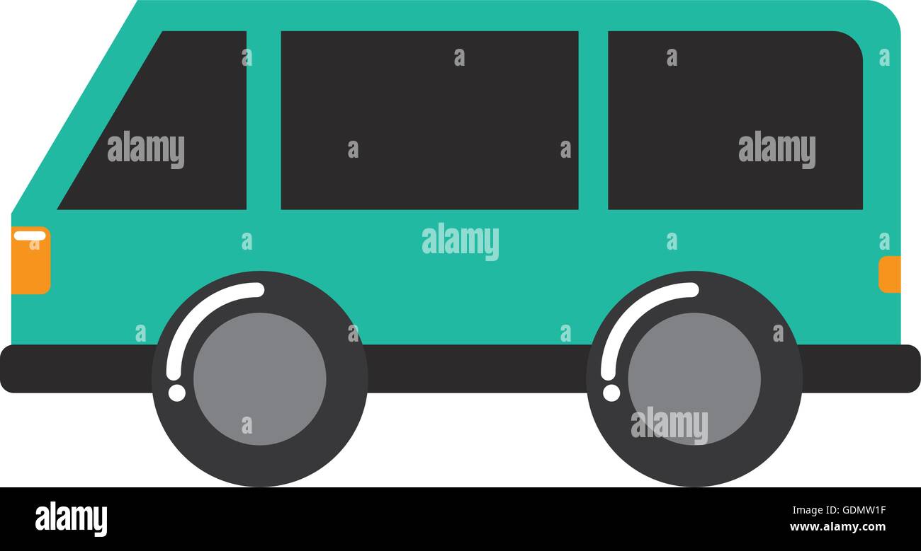 car bus van icon Stock Vector Image & Art - Alamy