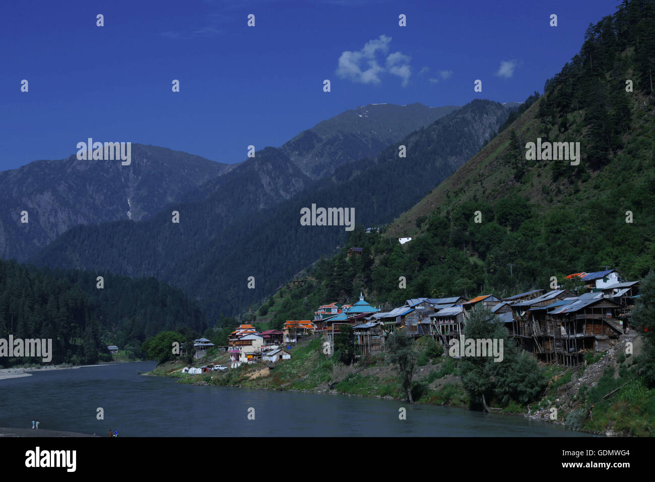 Lahore, Pakistan. 12th July, 2016. An eye catching view of the natural ...