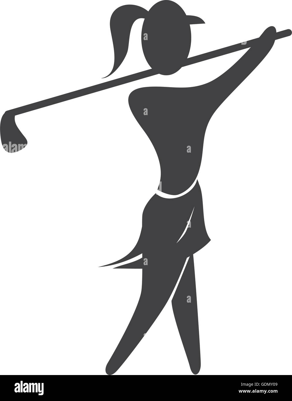 Golf sport theme design, vector illustration Stock Vector Image & Art ...