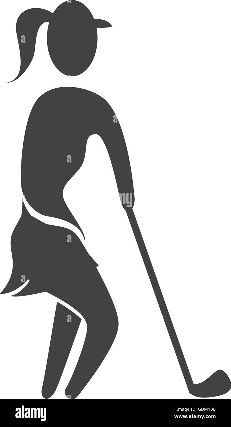 Golf sport theme design, vector illustration Stock Vector Image & Art ...