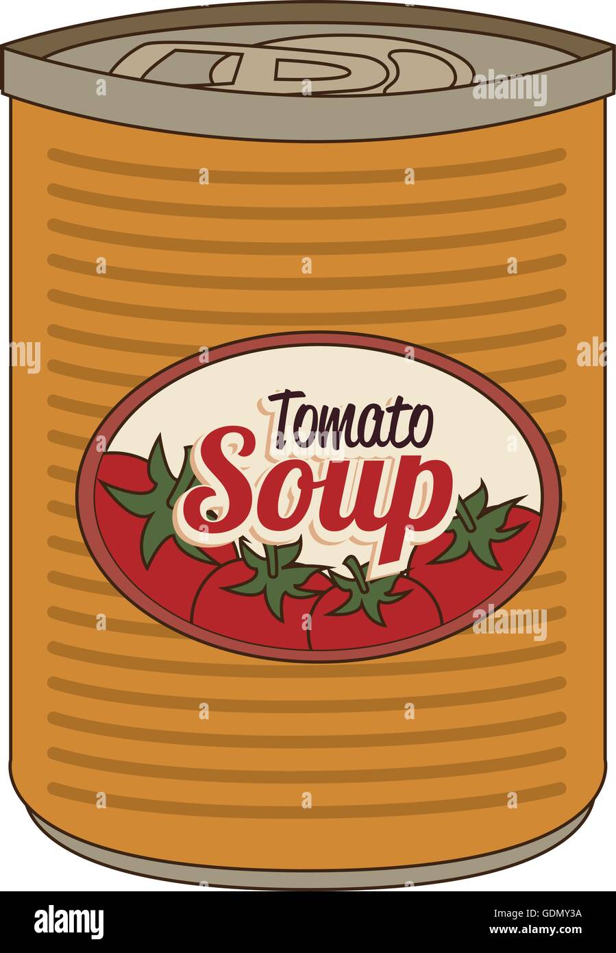 Tomato soap canned isolated icon, vector illustration Stock Vector ...