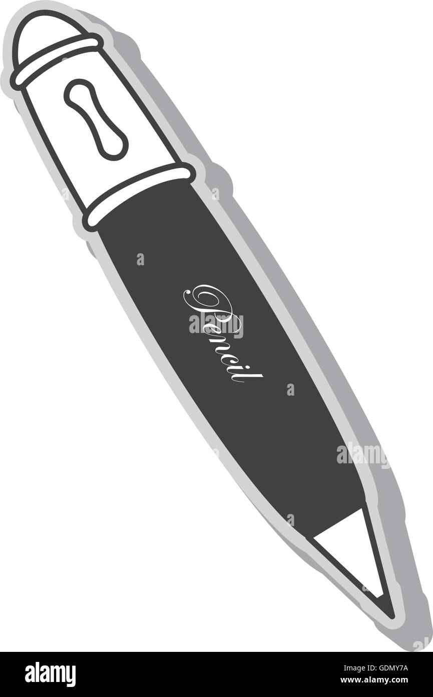 Pencil drawing object Stock Vector Image & Art - Alamy