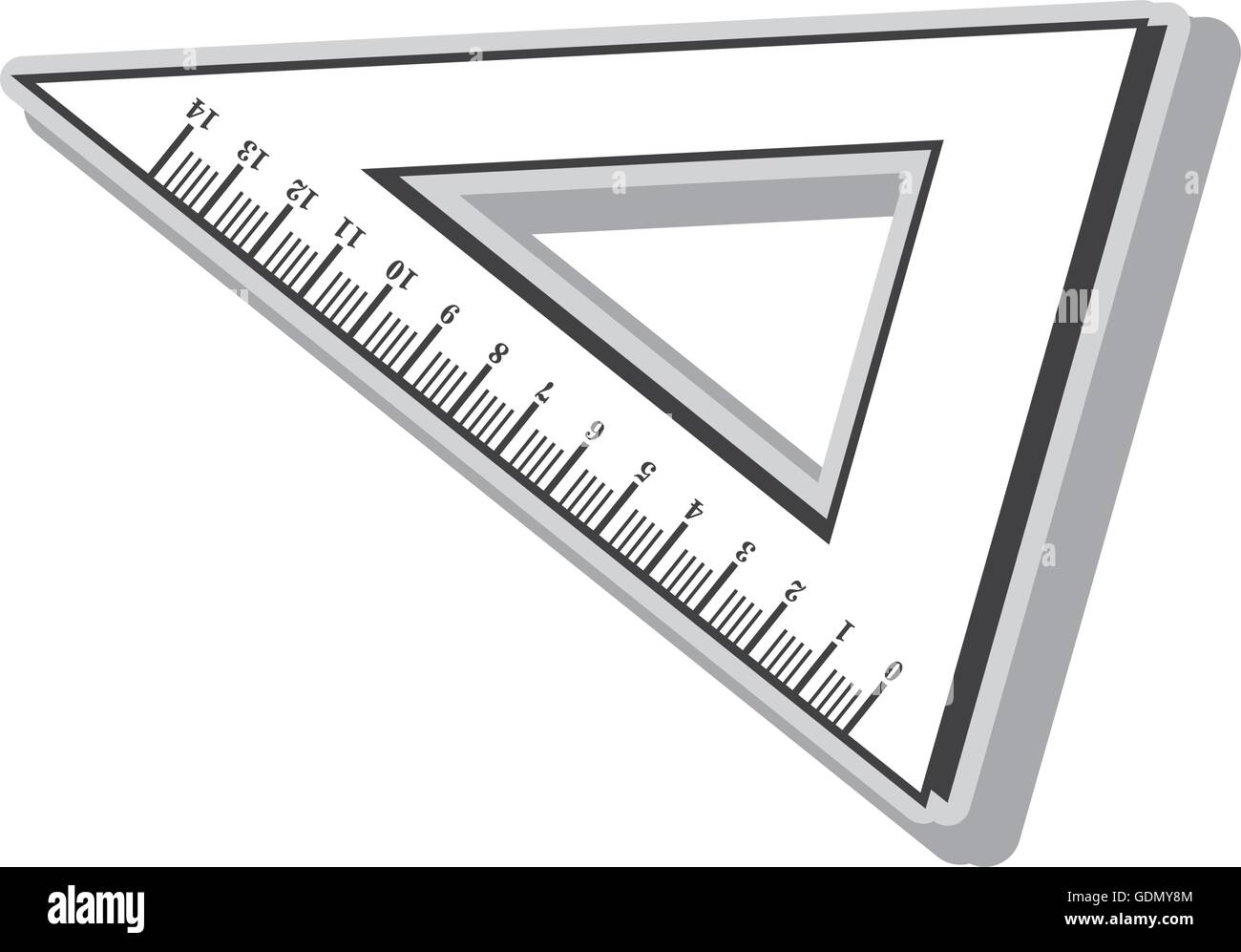 Ruler measurement tool Stock Vector Image & Art - Alamy
