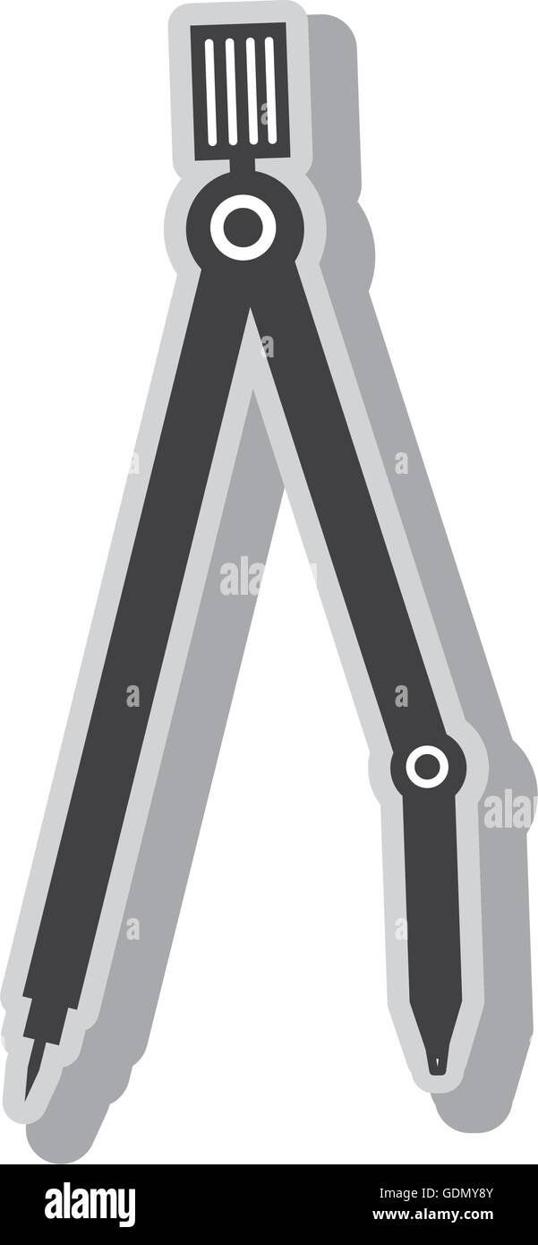 Compass geometry drawing Stock Vector Image & Art - Alamy