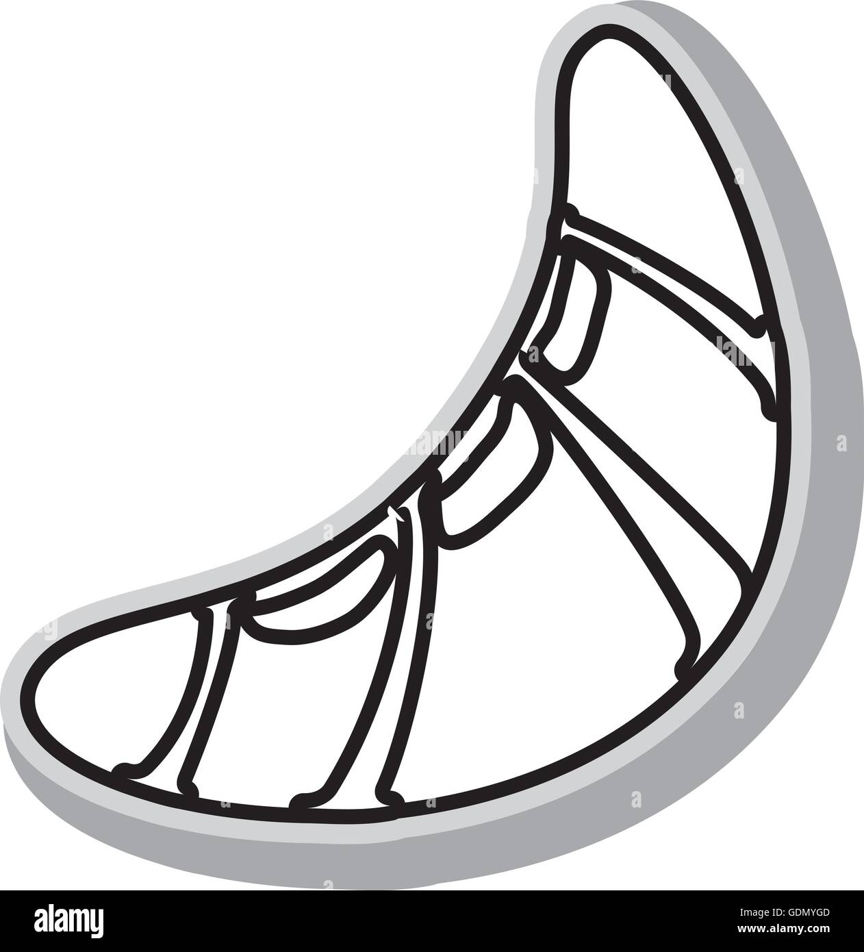 Closeup delicious breakfast french Stock Vector Images - Alamy