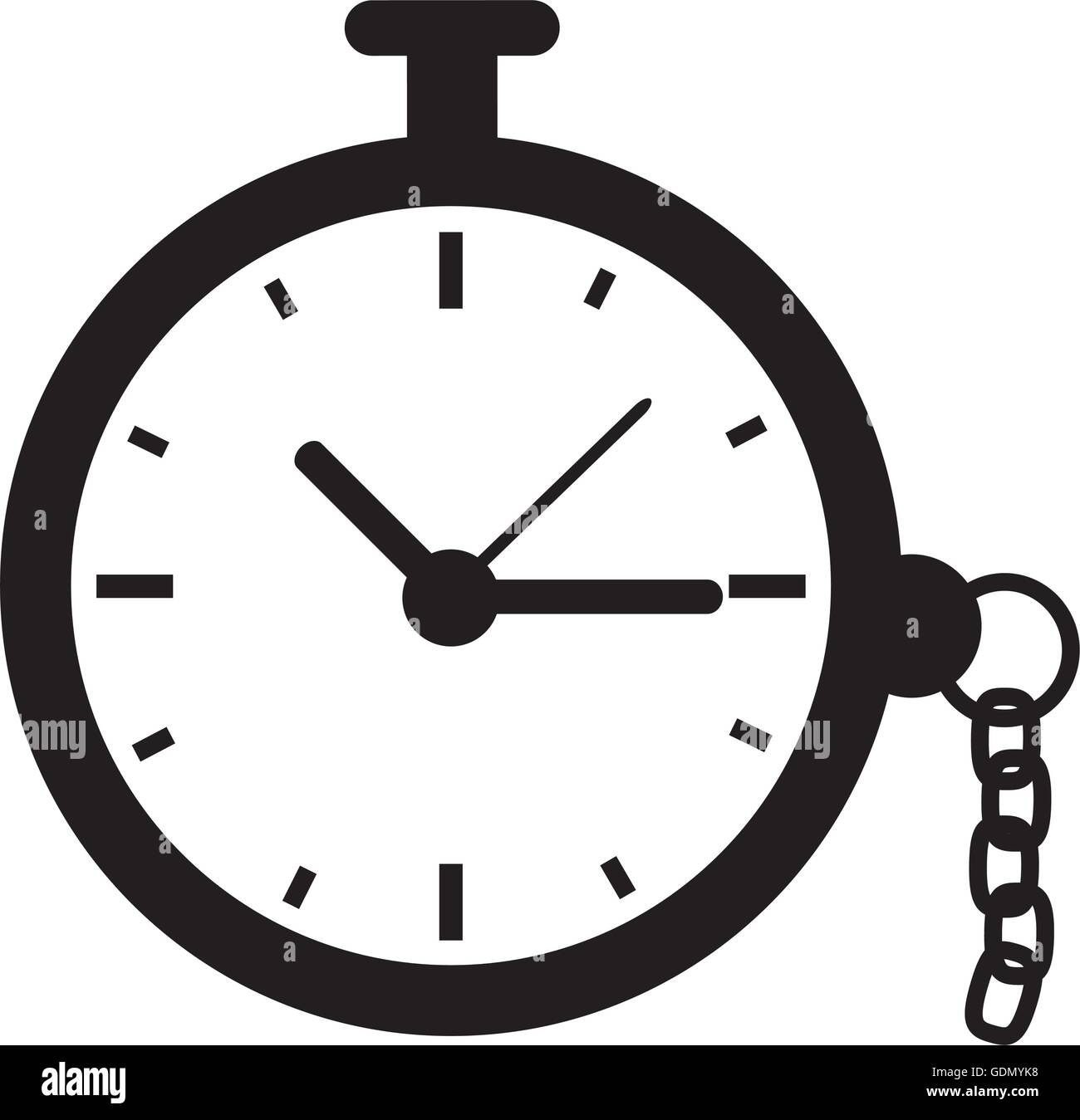 Timer vintage clock Stock Vector Image & Art - Alamy