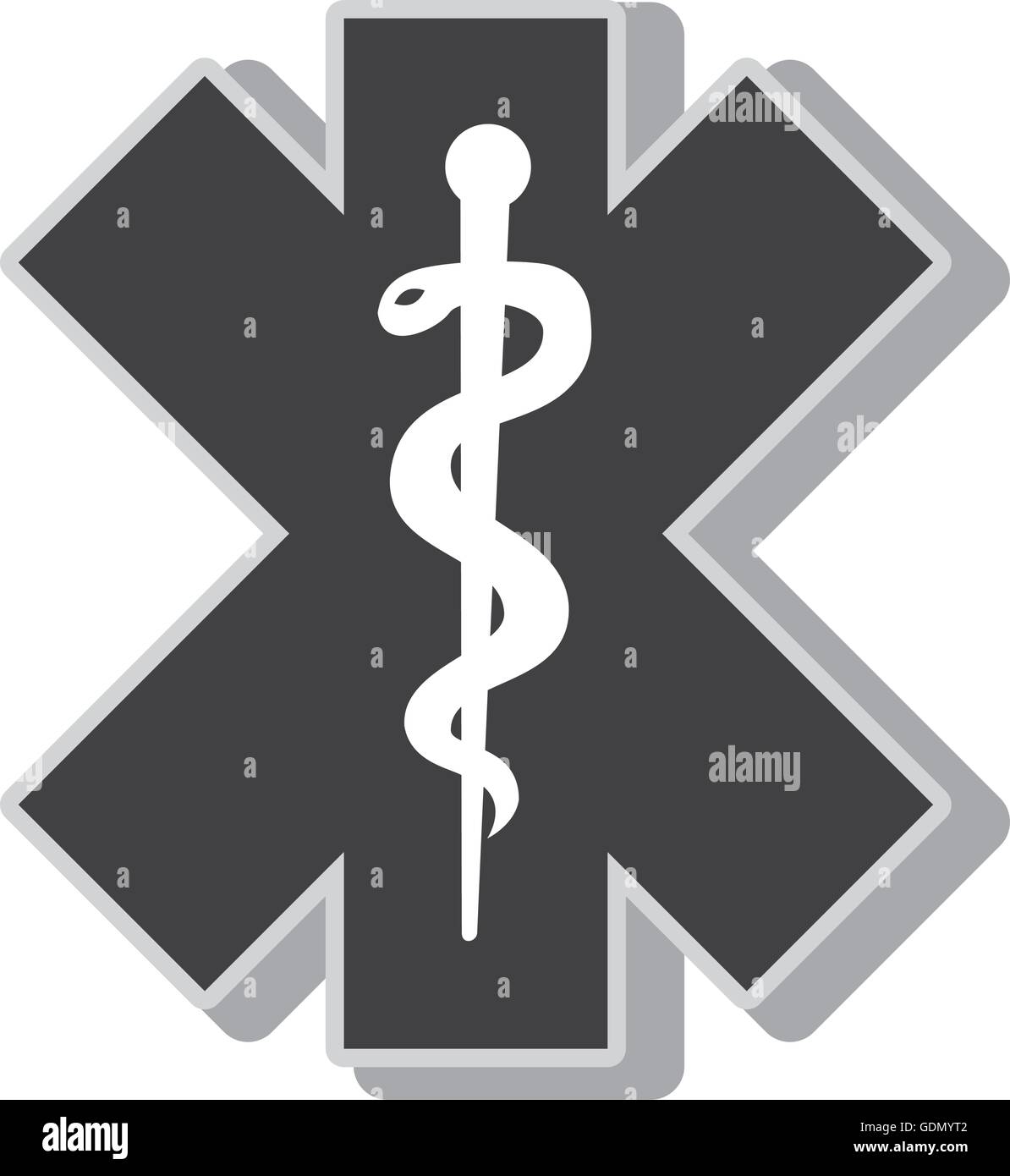 medical caduceus symbol Stock Vector Image & Art - Alamy