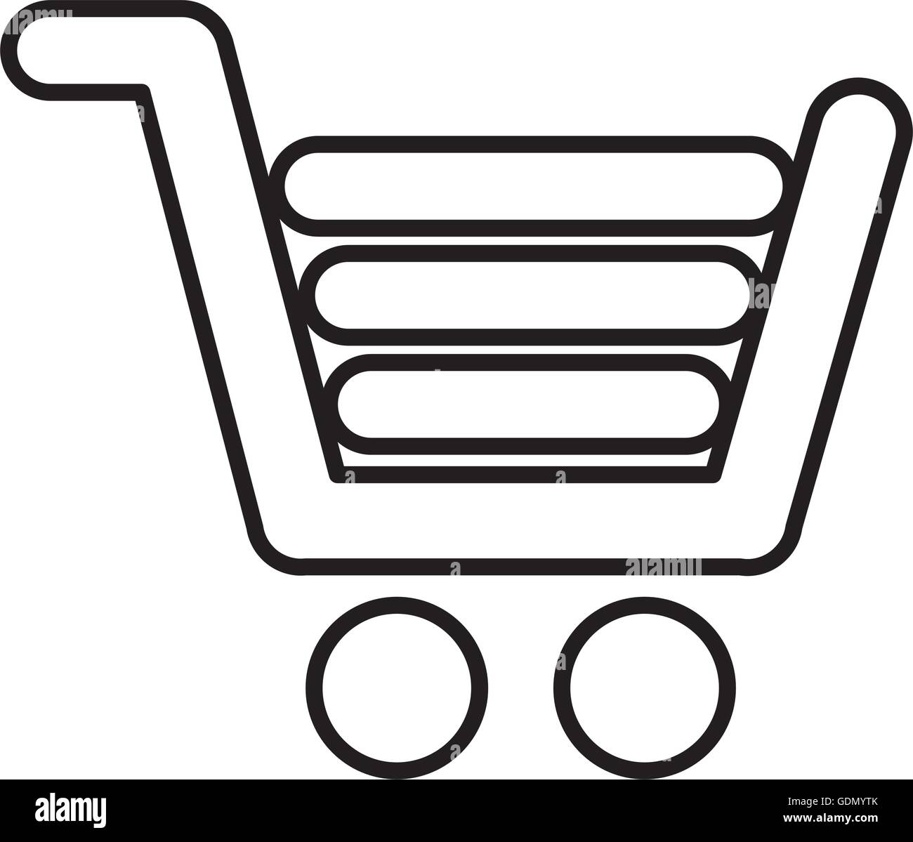 commercial shopping cart design Stock Vector Image & Art - Alamy