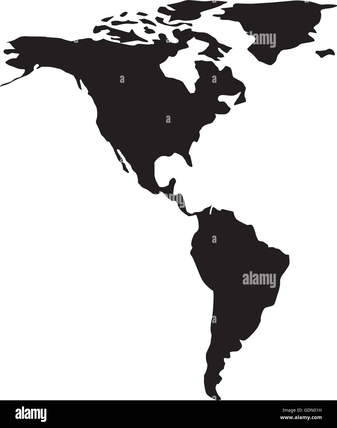 American continent vector design Stock Vector Image & Art - Alamy