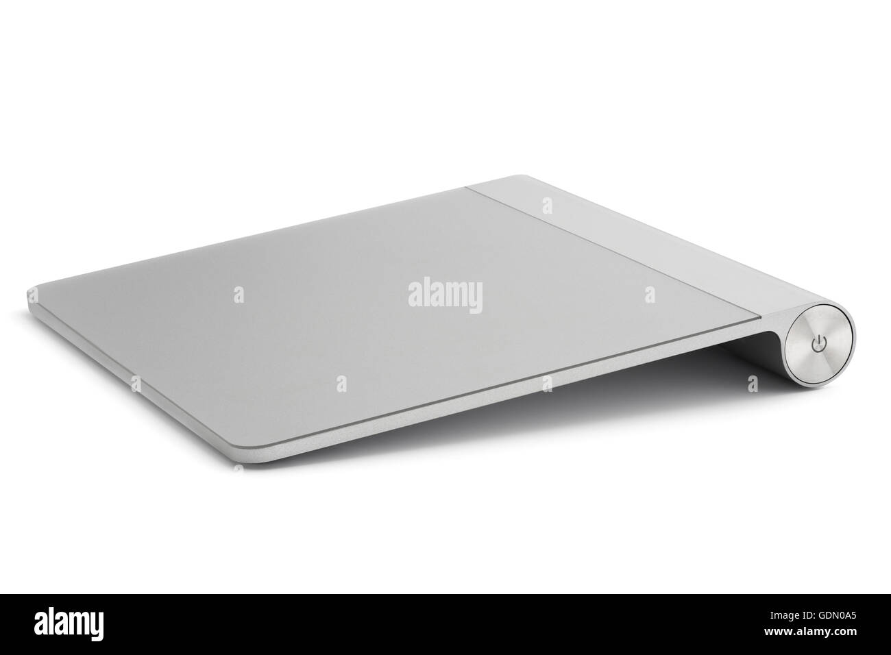 Computer trackpad, isolated on white background Stock Photo - Alamy