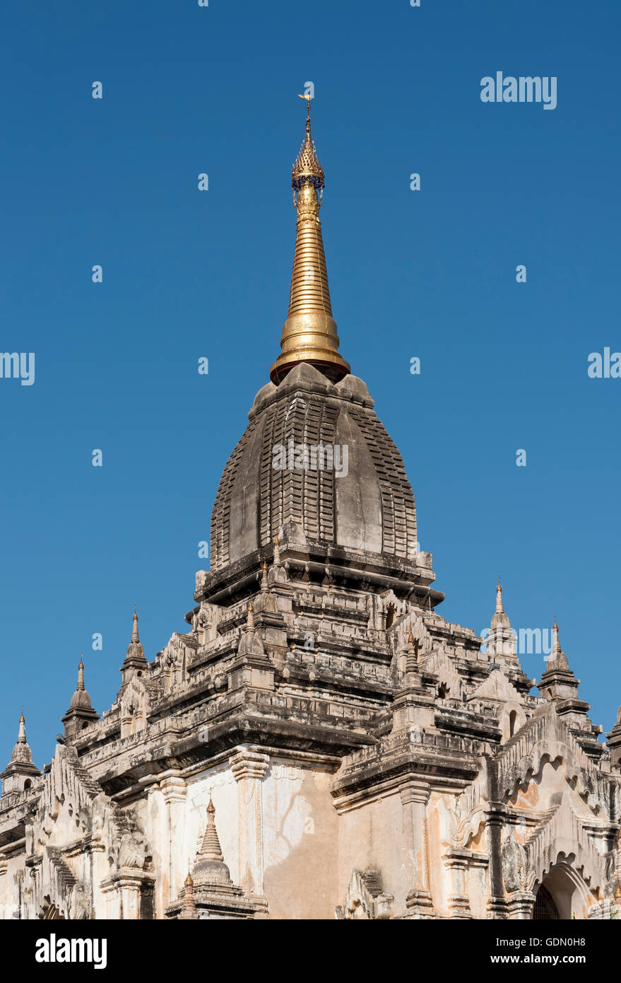 Thatbyinnyu Paya, That Byin Nyu Temple, Old Bagan, Myanmar Stock Photo ...