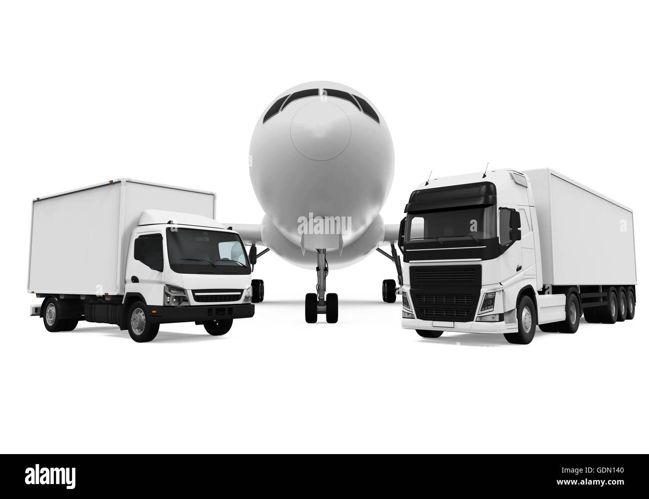 Transportation freight truck railway hi-res stock photography and images - Alamy