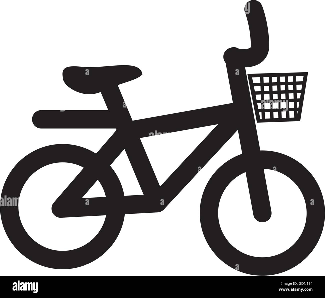 Bike transport vehicle icon vector illustration Stock Vector Image ...
