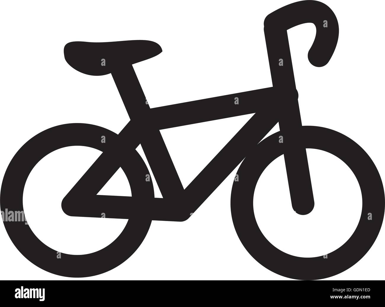 Bike transport vehicle icon vector illustration Stock Vector Image ...