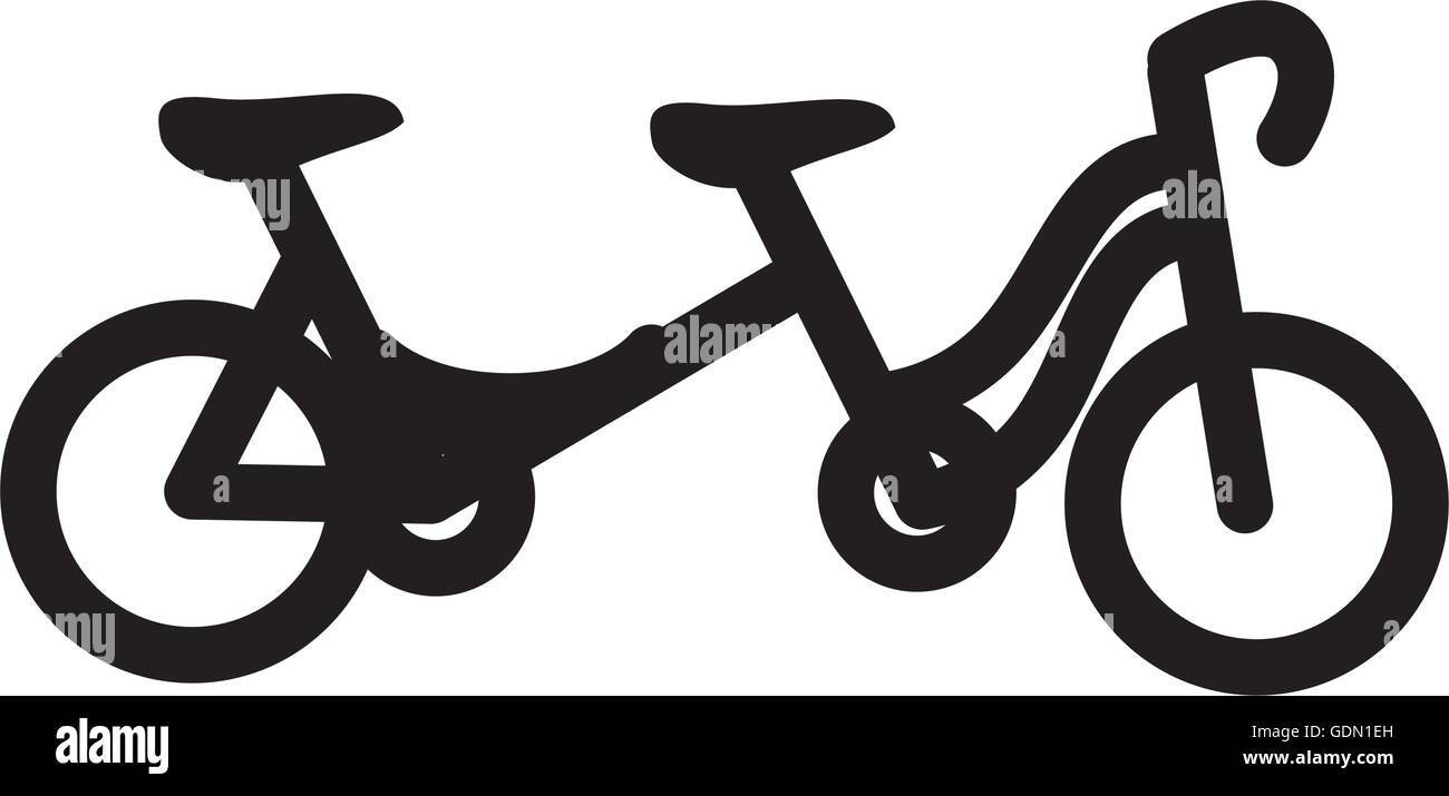 Bike transport vehicle icon vector illustration Stock Vector Image ...