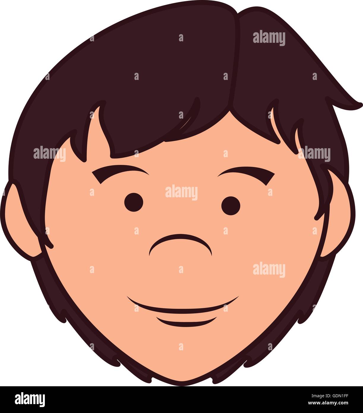 teenager boy cartoon icon vector illustration Stock Vector Image & Art ...
