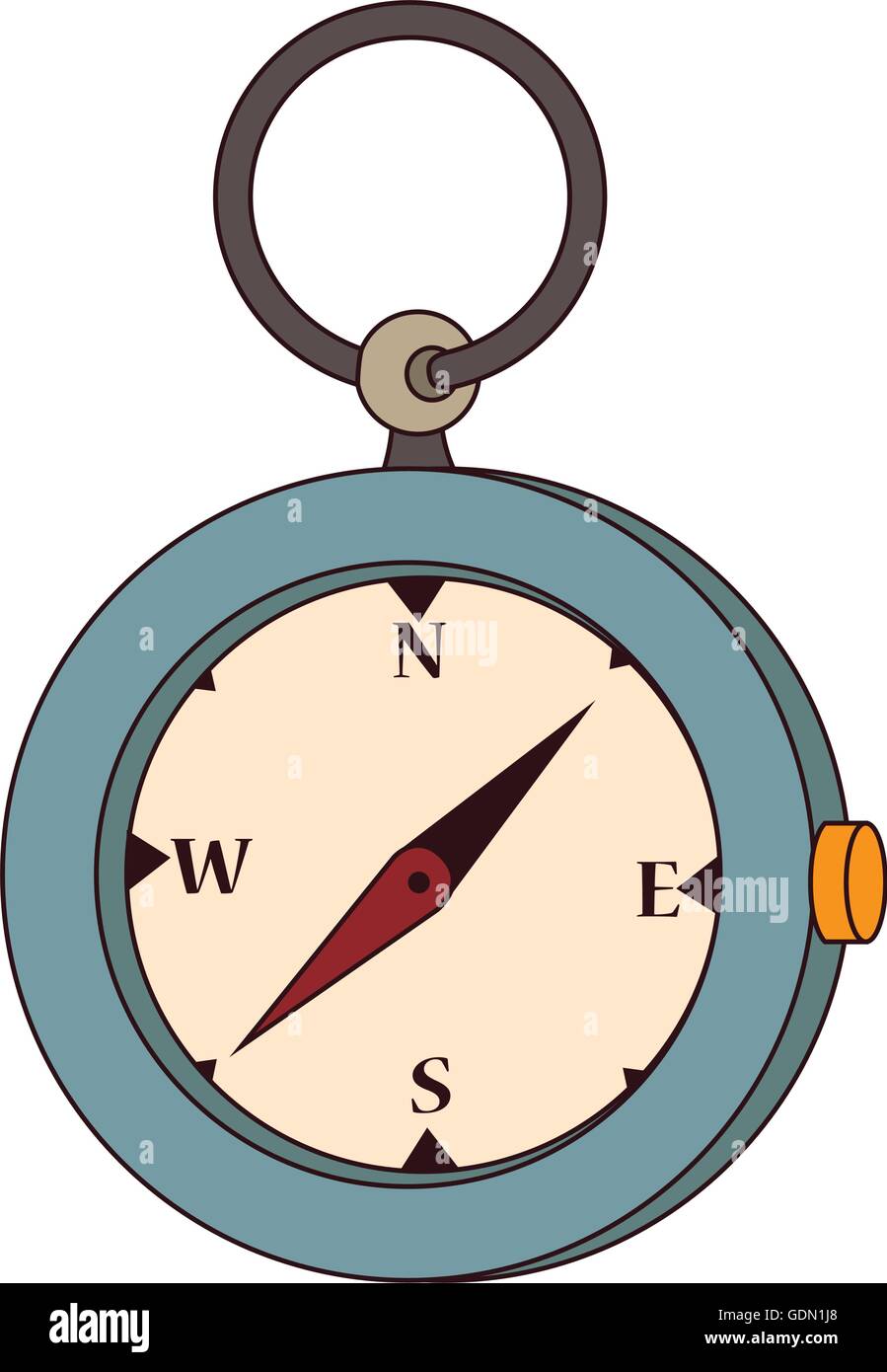 Compass orienteering icon vector illustration design Stock Vector Image ...