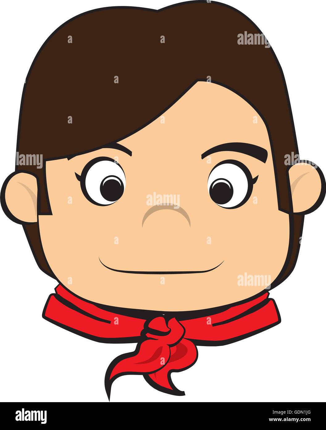 Scout boy cartoon icon vector illustration Stock Vector Image & Art - Alamy