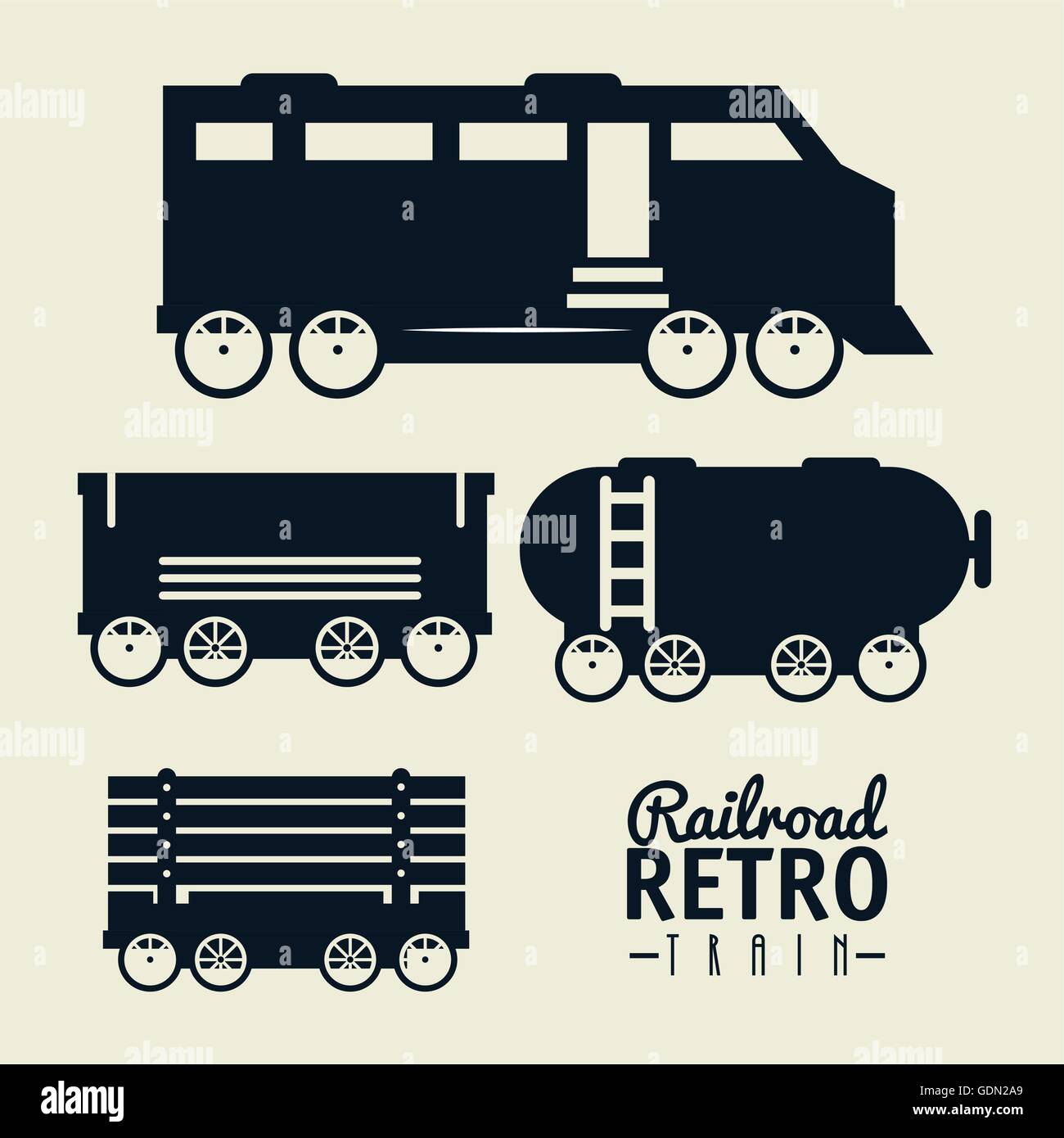 Locomotive models Stock Vector Images - Alamy