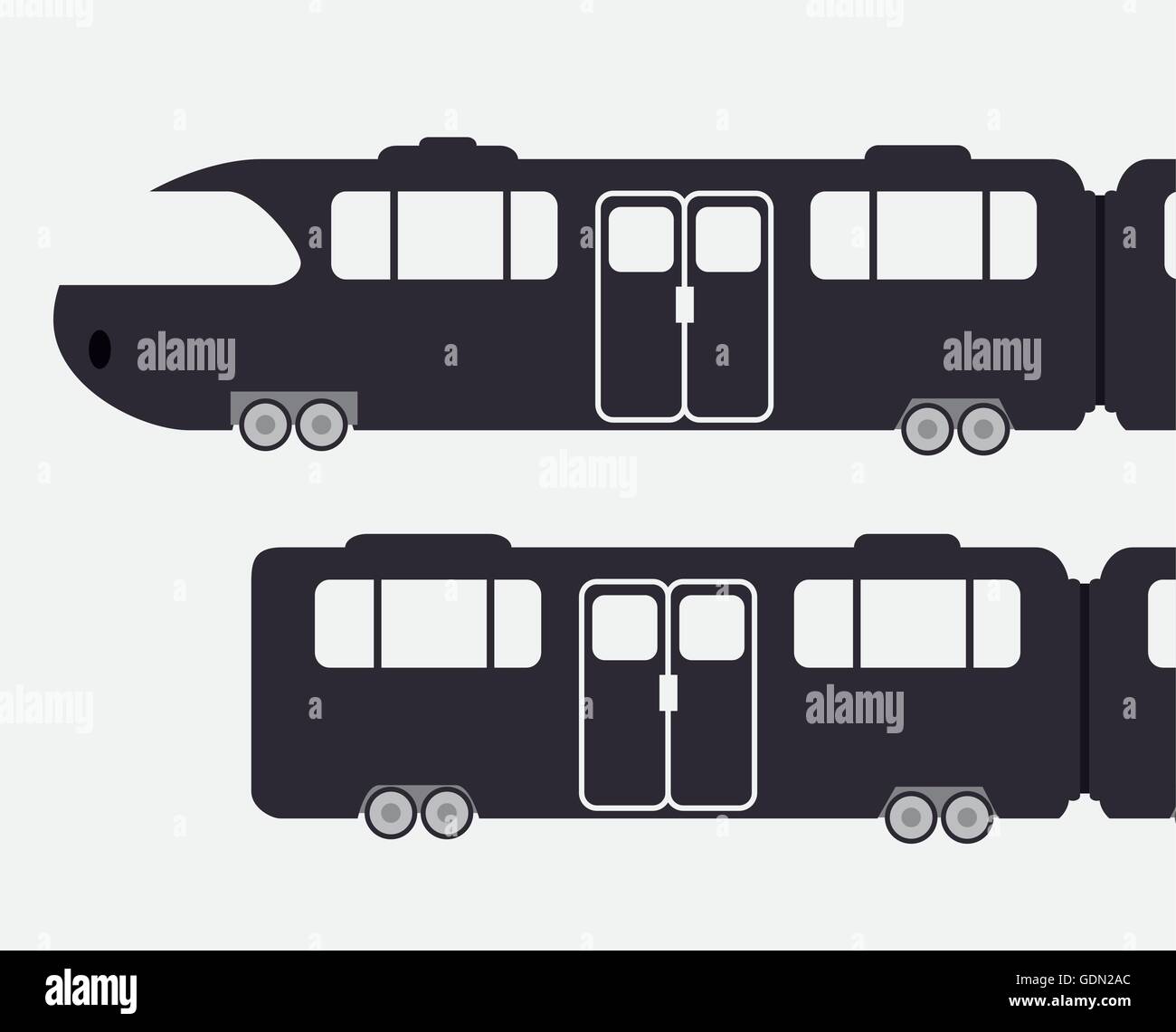 Railway models Stock Vector Images - Alamy