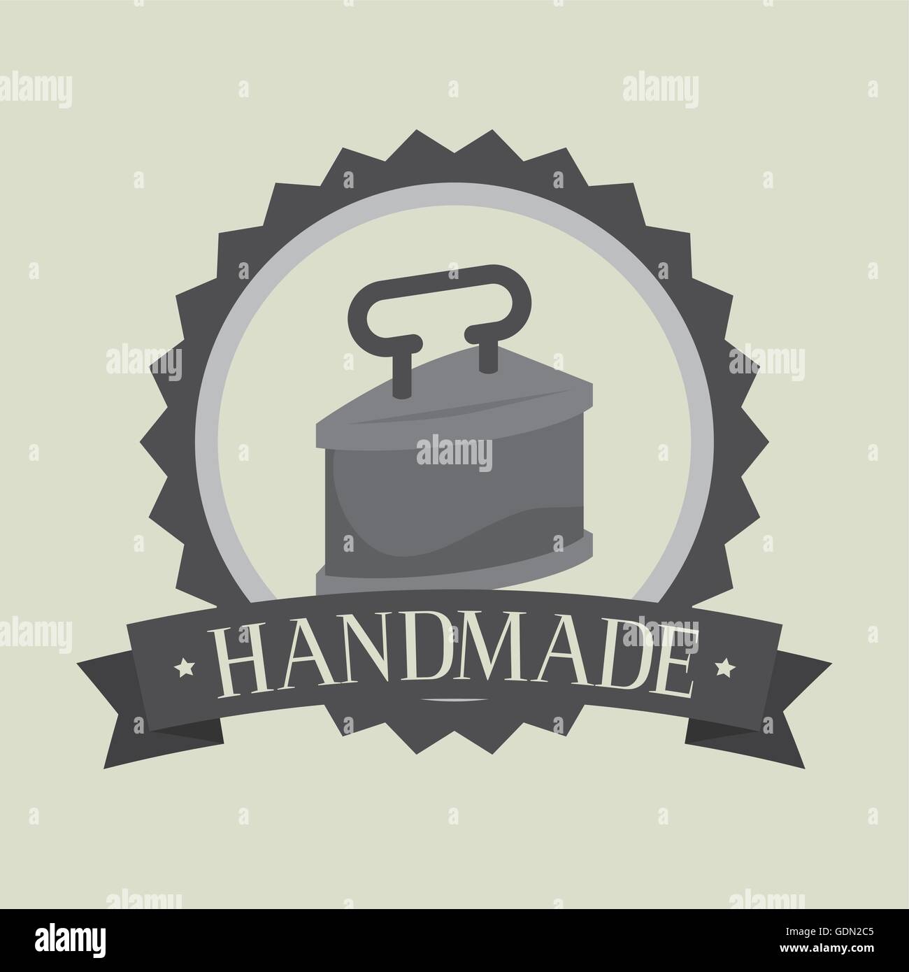 Old time iron Stock Vector Images - Alamy