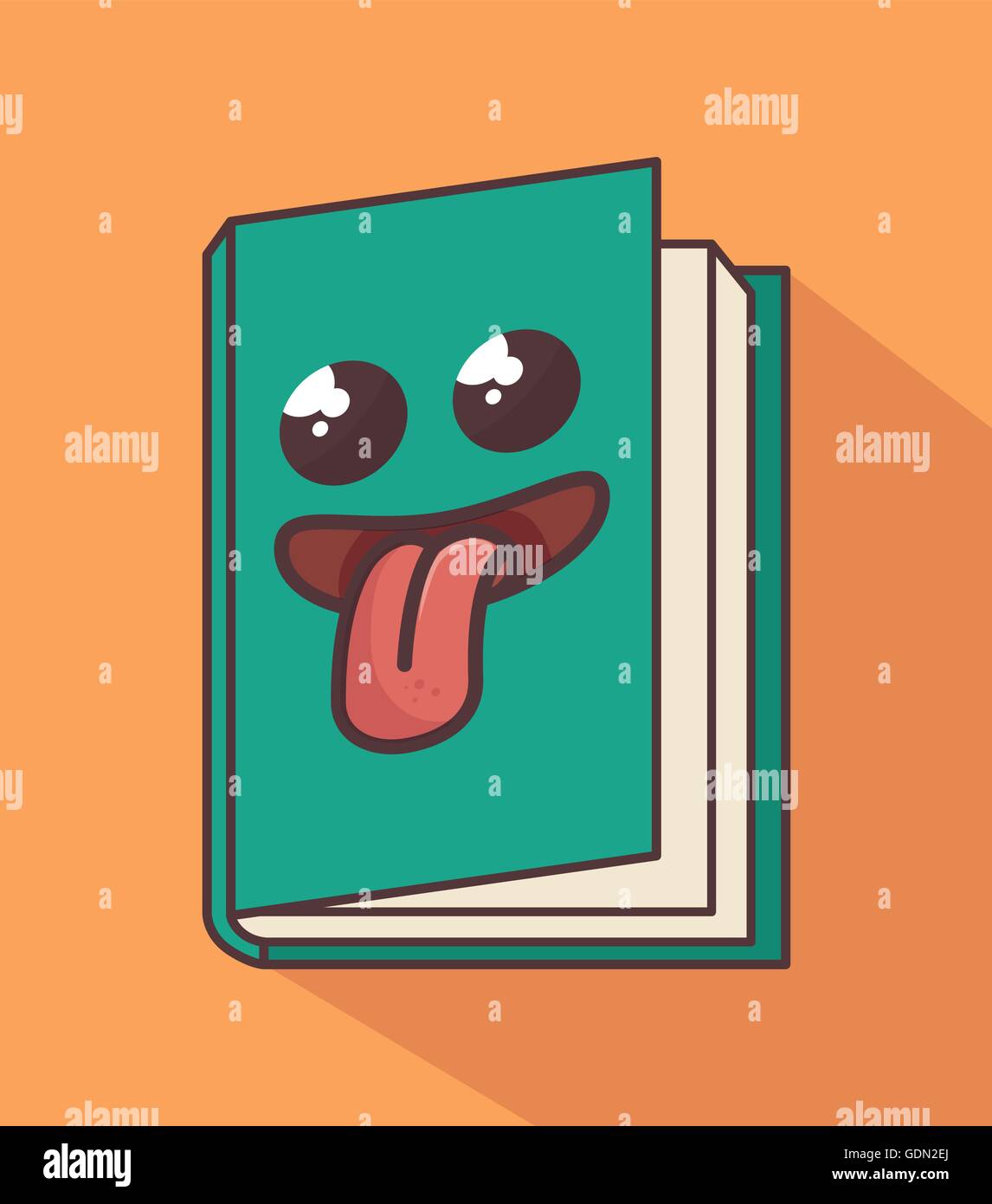 book character isolated icon design Stock Vector Image & Art - Alamy