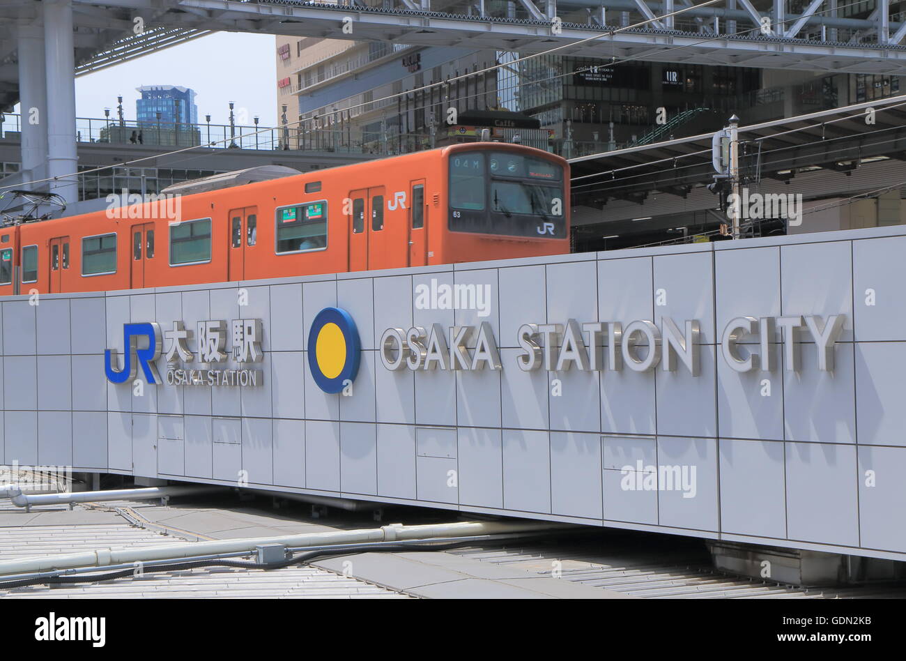 JR Osaka train station in Osaka Japan Stock Photo - Alamy