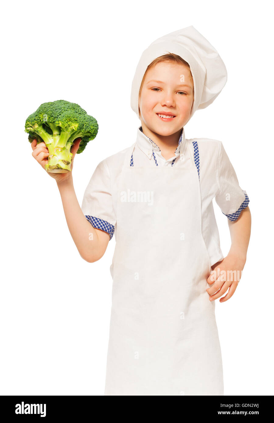 Kids denim apron hi-res stock photography and images - Alamy