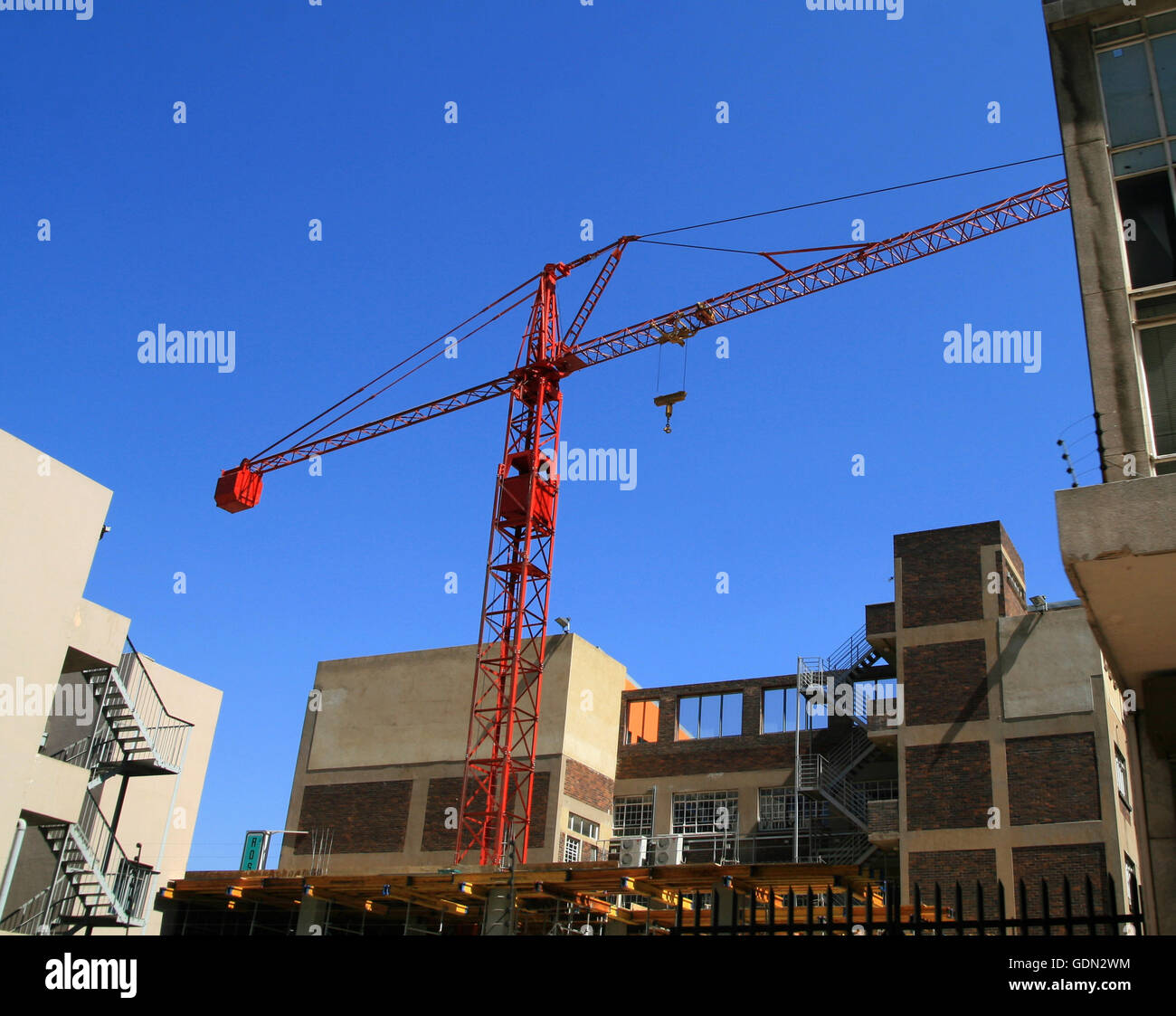 Building Site, Johannesburg, Gauteng, South Africa Stock Photo - Alamy