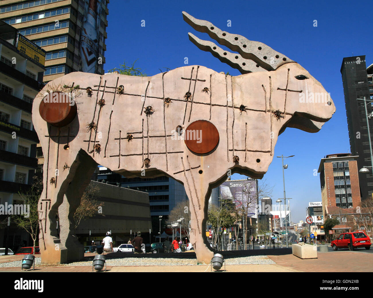 Street Scene, Johannesburg Downtown, South Africa Stock Photo - Alamy