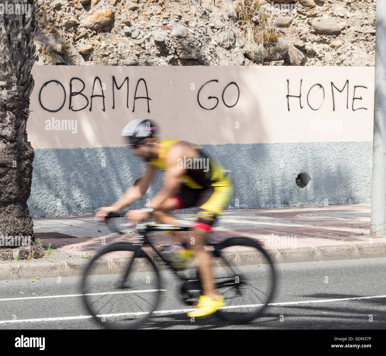 Barack obama graffiti hi-res stock photography and images - Alamy