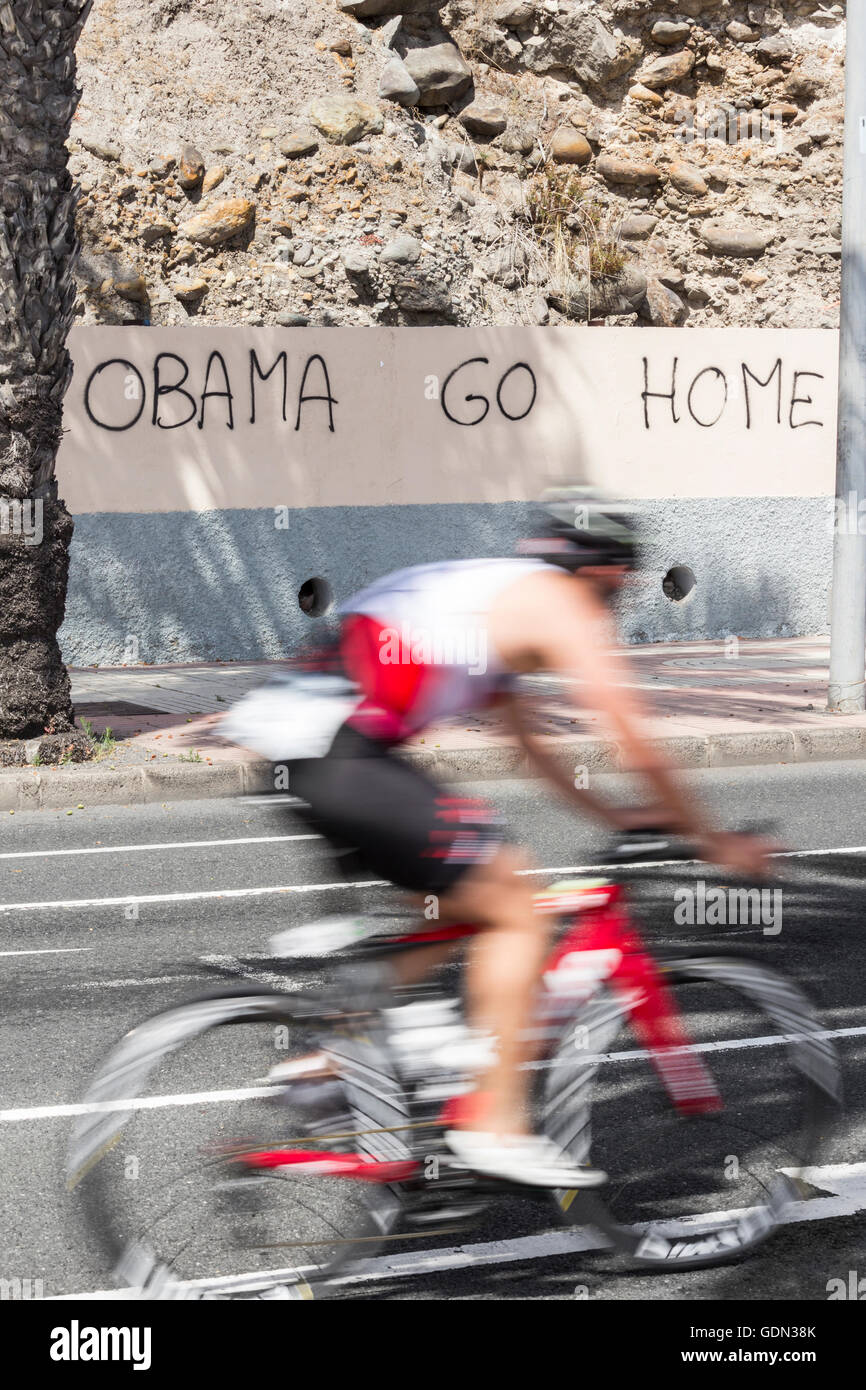 Barack obama graffiti hi-res stock photography and images - Alamy