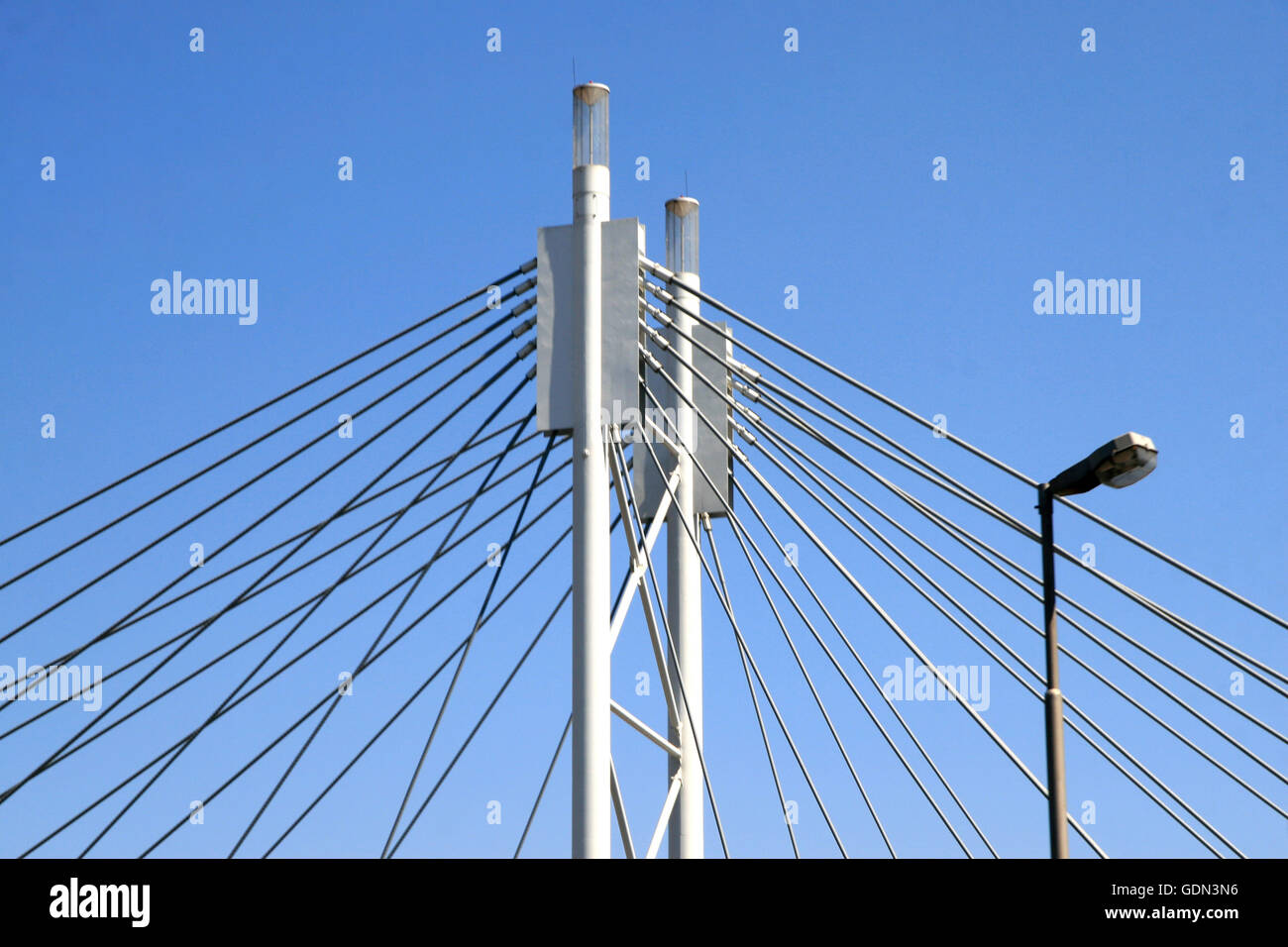 Nelson Mandela Bridge, Johannesburg, Gauteng, South Africa Stock Photo ...
