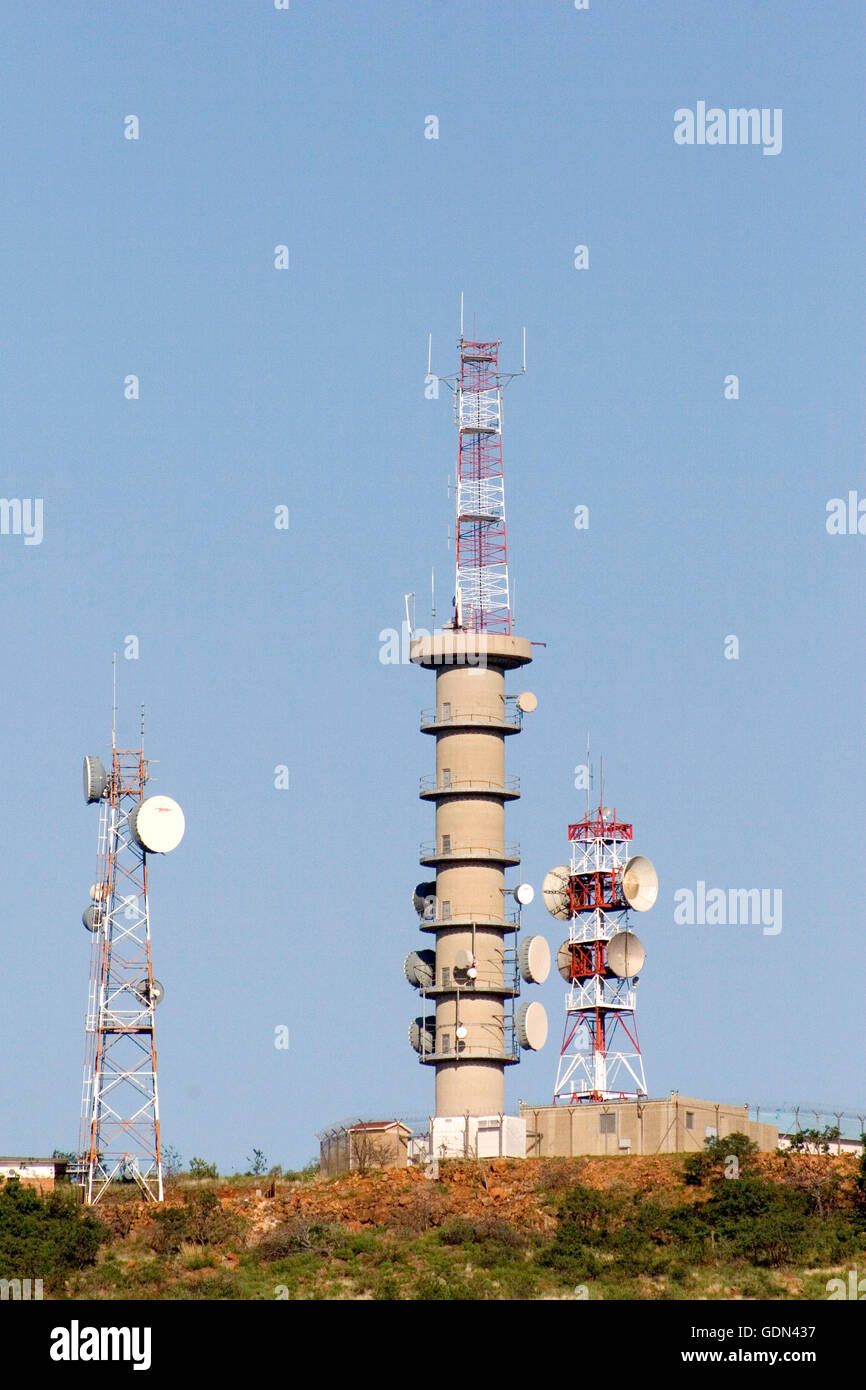 Post and tellecommunication sattelite relay stations, Free State, South ...