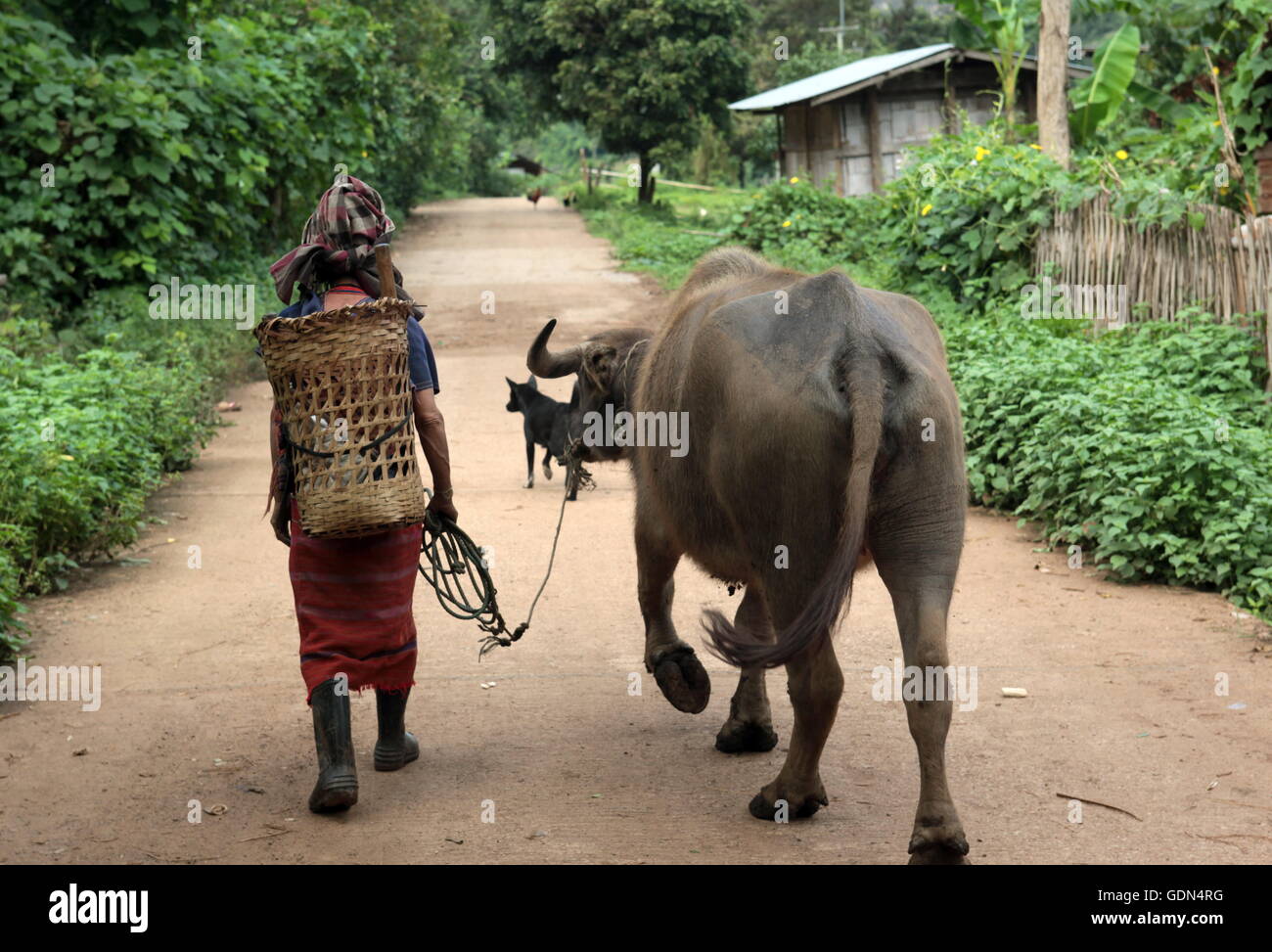 Lahu people north thailand hi-res stock photography and images - Alamy