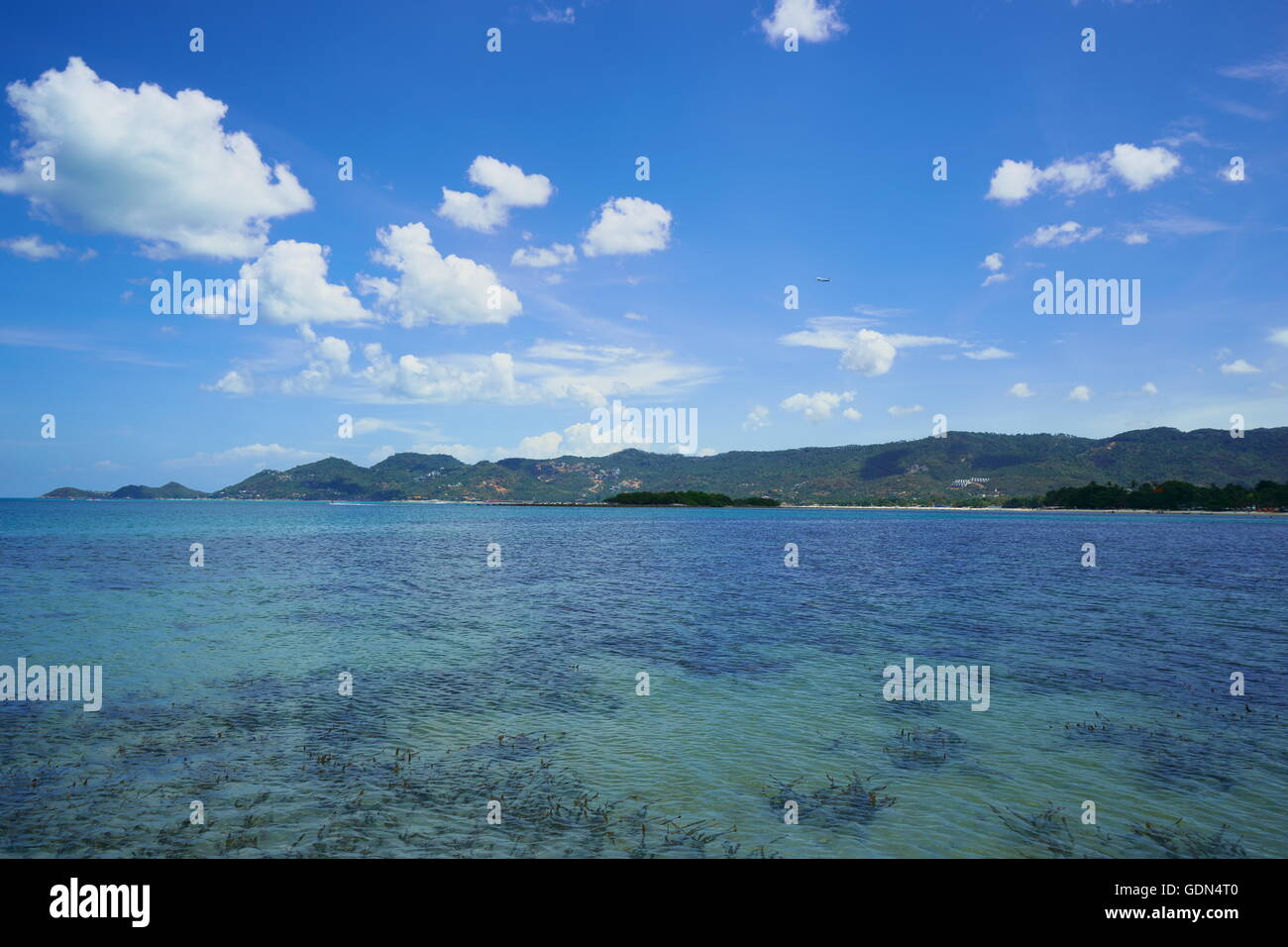 Koh samui chaweng beach boats thailand hi-res stock photography and ...