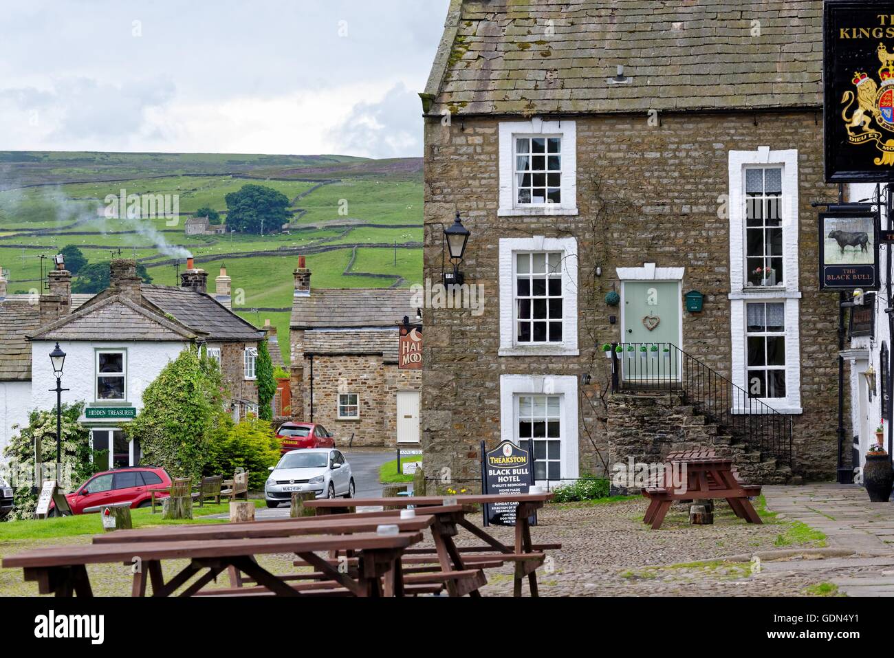 Rooftops And Smoking Chimneys High Resolution Stock Photography and ...